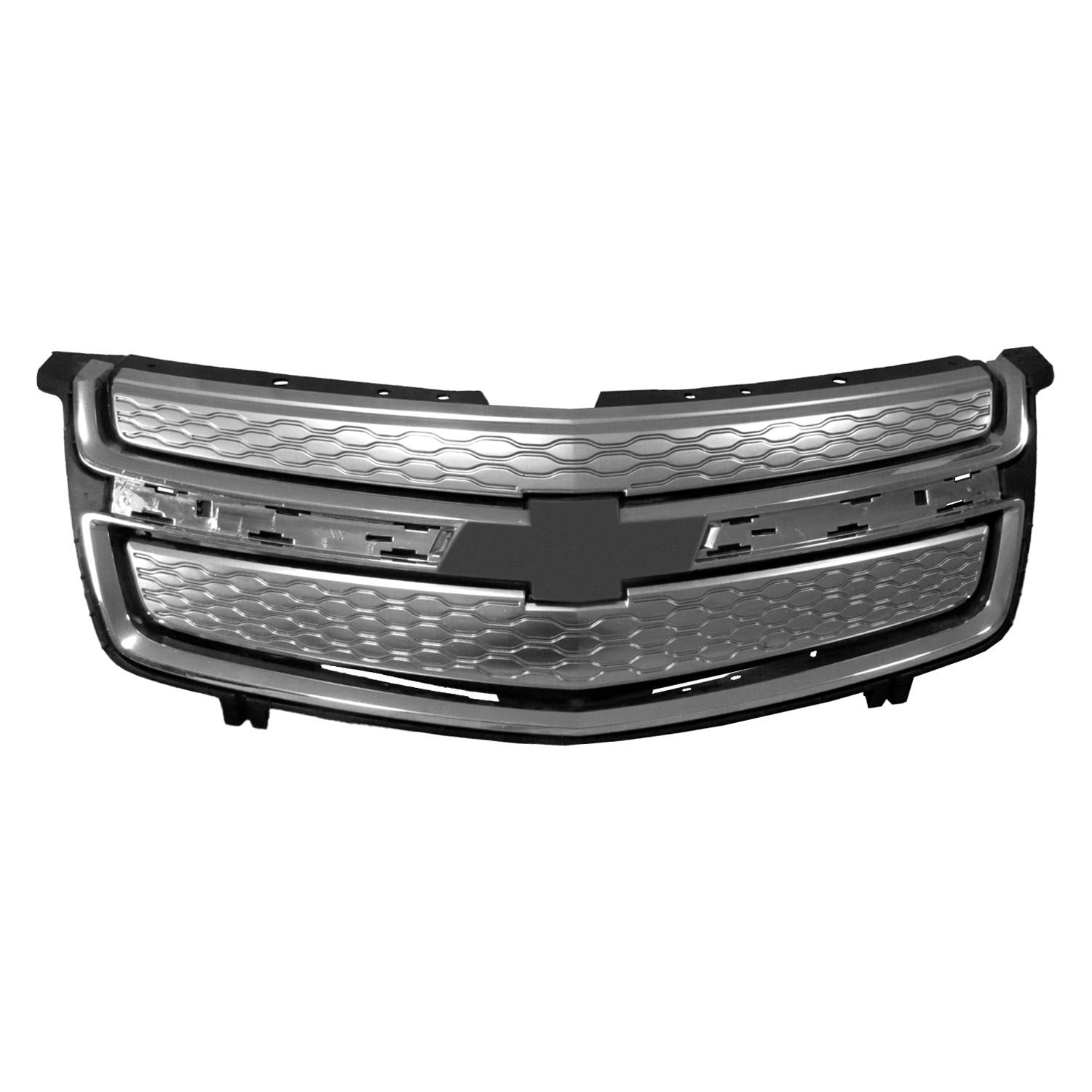 Replace® BNDL-233487 - 2-Piece (Front Bumper Cover, Grille) (Brand New OE)