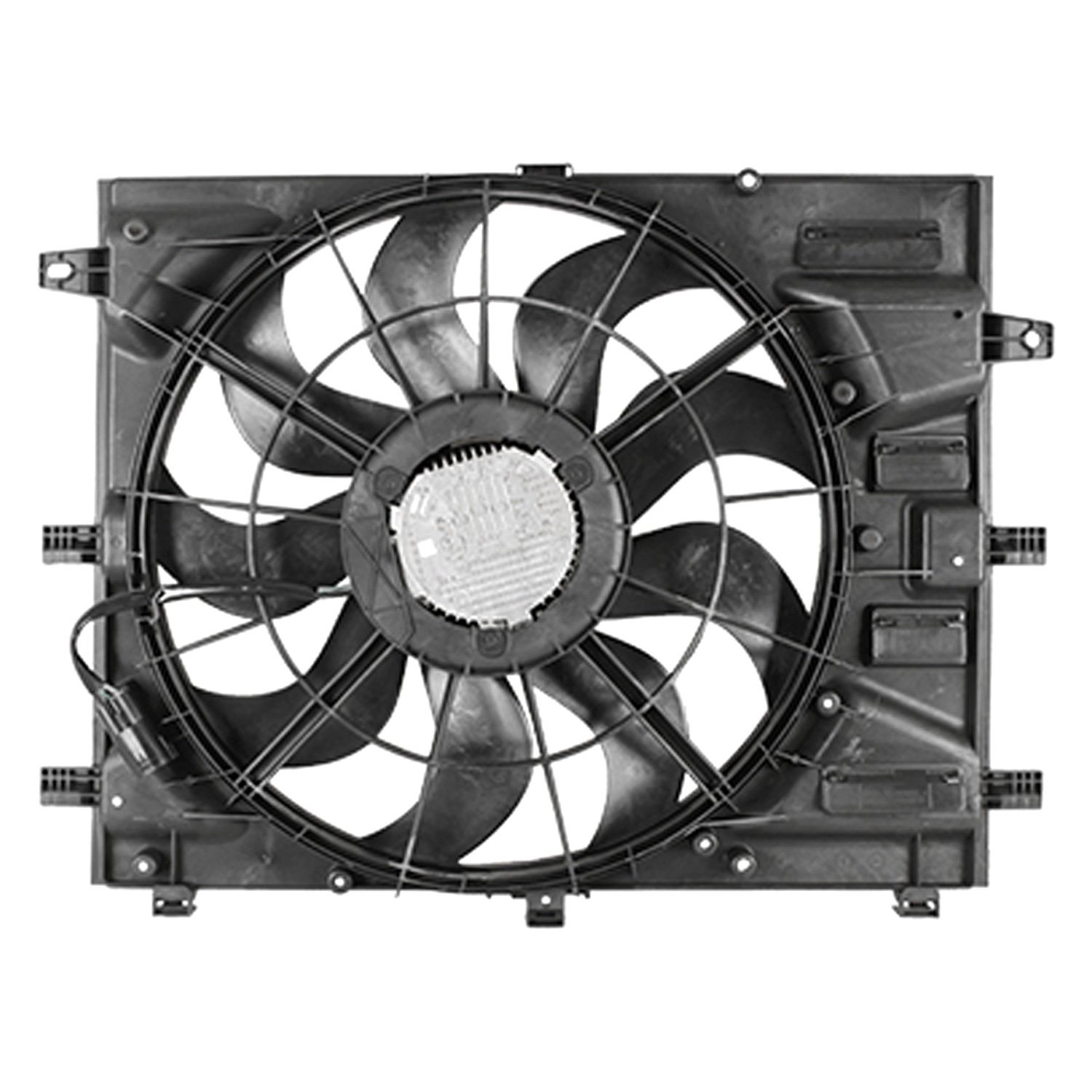 Replace® GM3115315 - Dual Radiator and Condenser Fan Assembly
