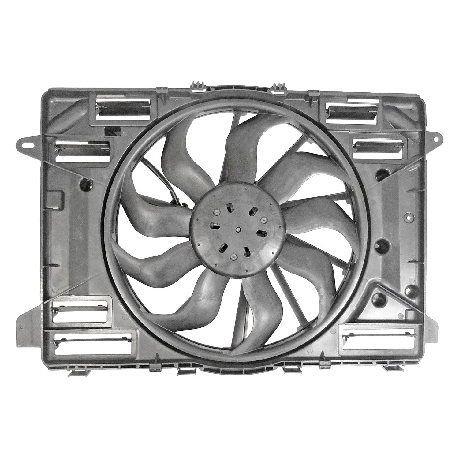 Replace® GM3115326 - Dual Radiator and Condenser Fan Assembly