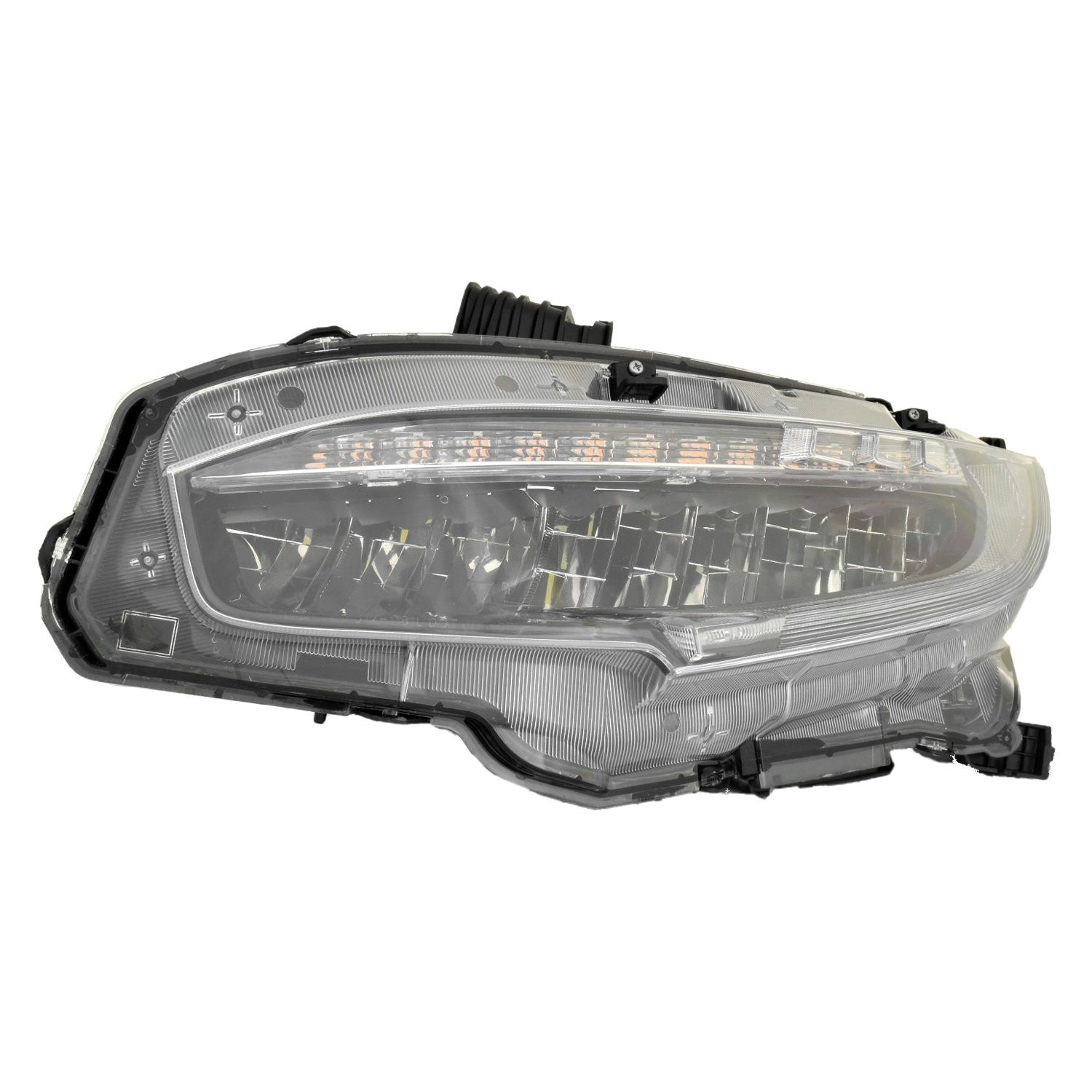Replace® HO2502199 - Driver Side Replacement Headlight (Standard Line)