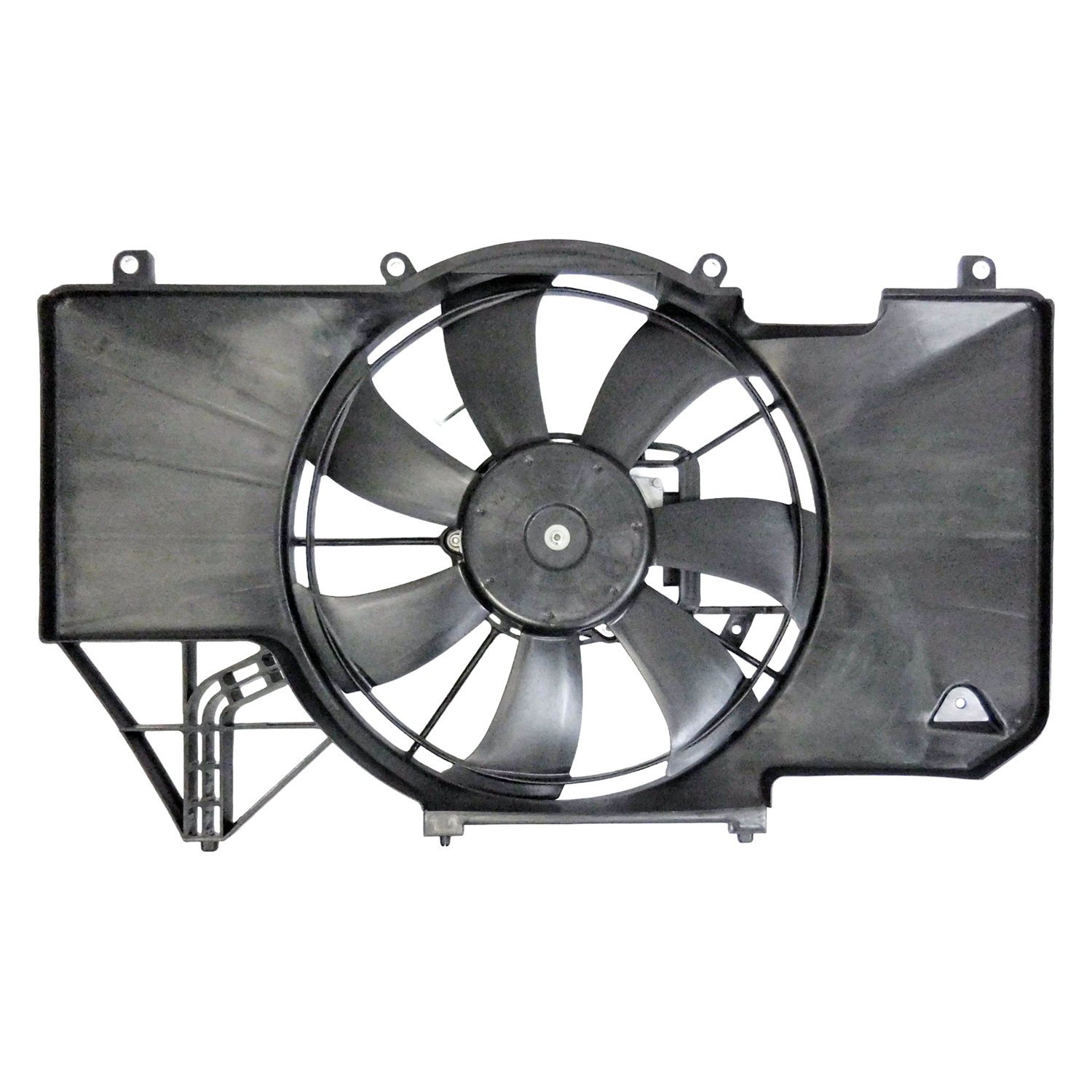 Replace® HO3115176 - Radiator and Condenser Fan Assembly with One Big Fan