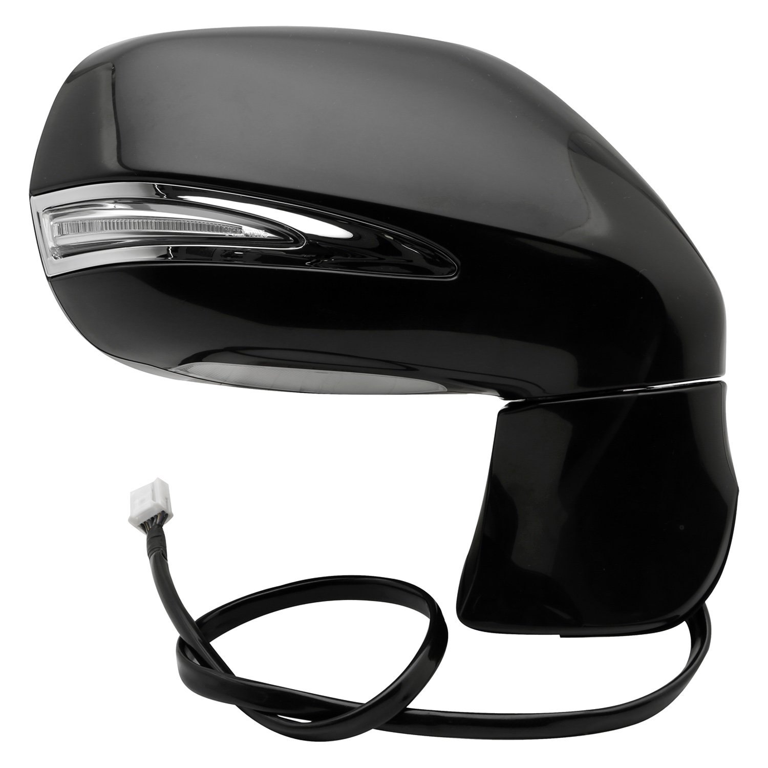 Replace® - Passenger Side Power Side View Mirror (Heated, Foldaway ...