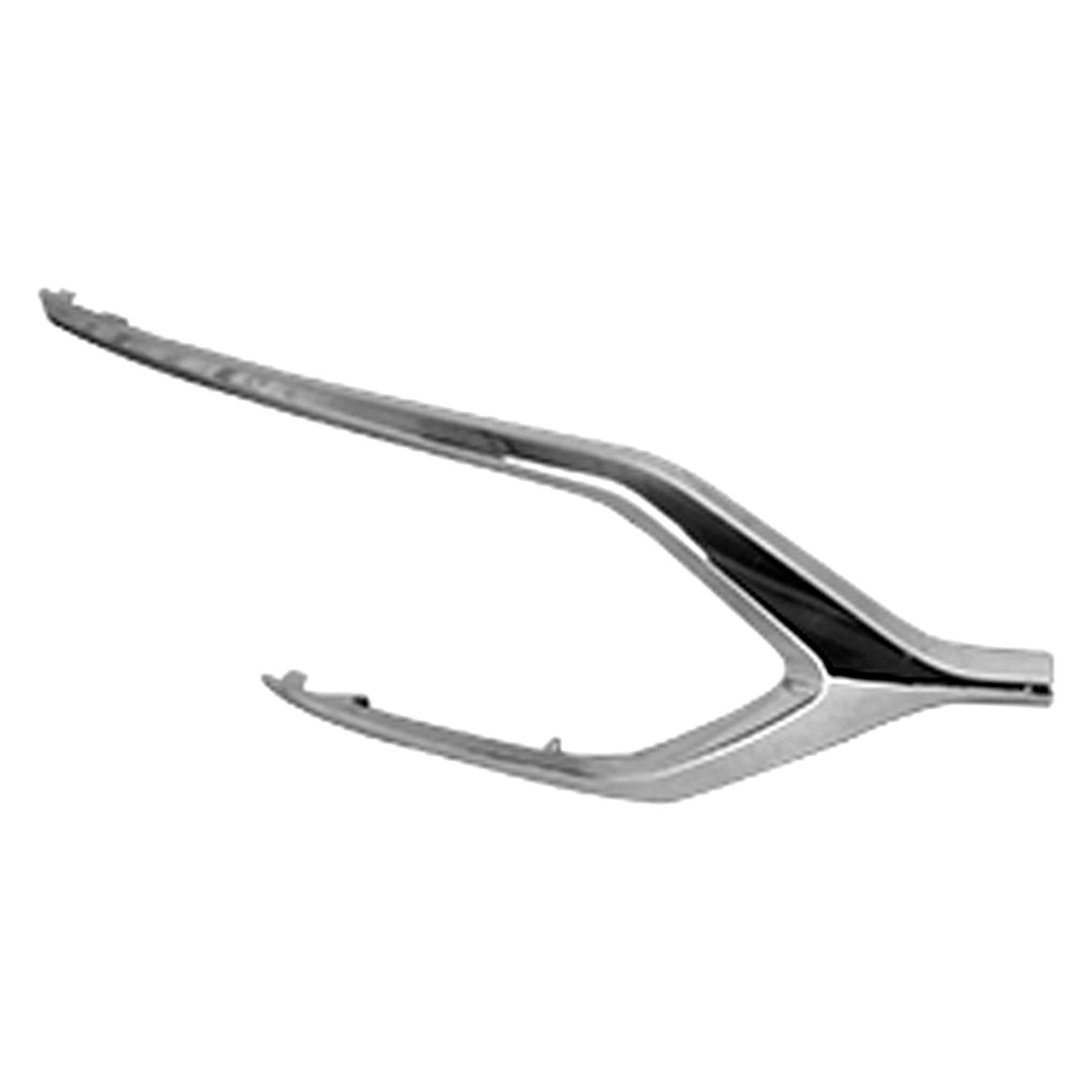 Replace® MI1047105 - Front Passenger Side Bumper Cover Molding ...