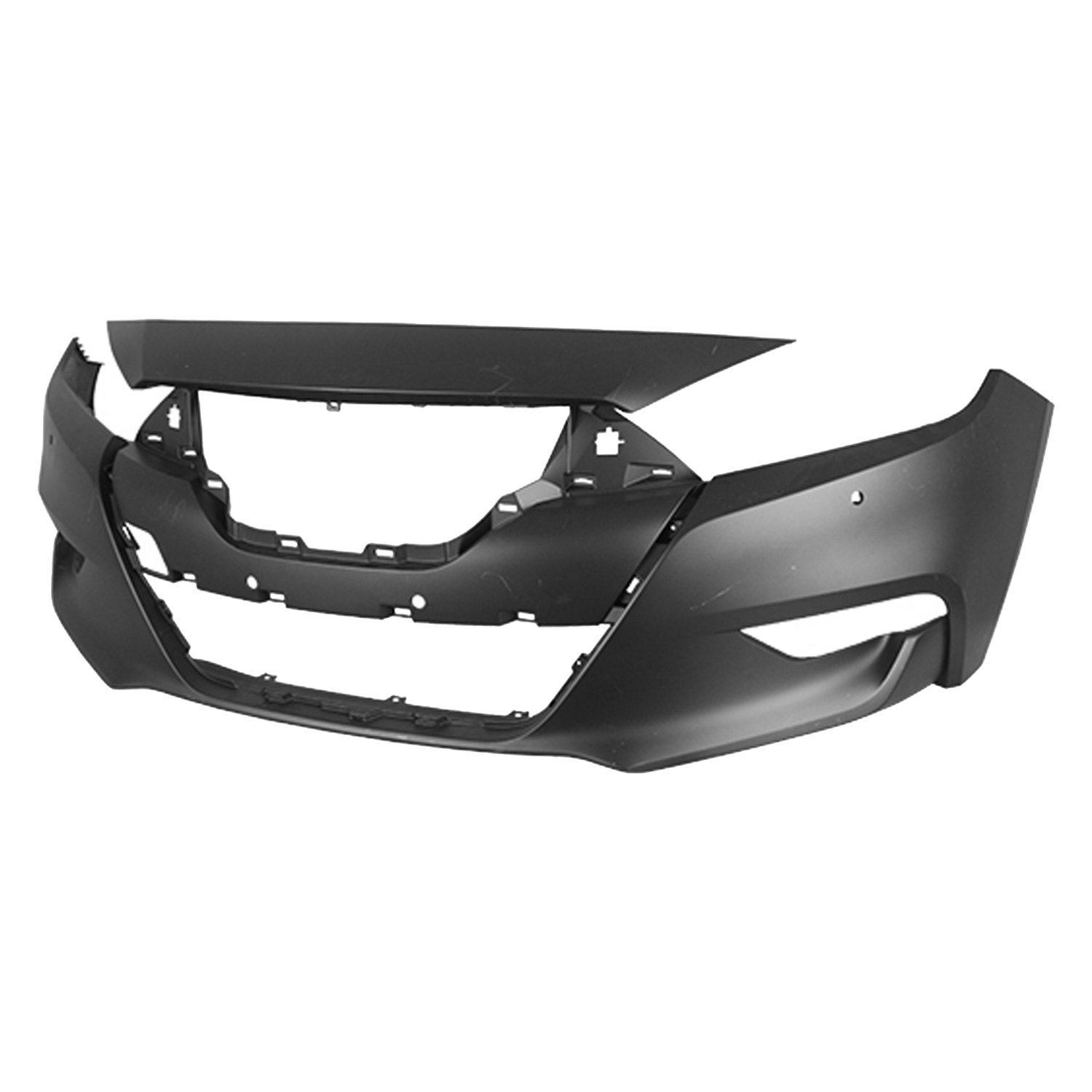 Replace® BNDL-232989 - 2-Piece (Front Bumper Cover, Grille) (Platinum Plus)