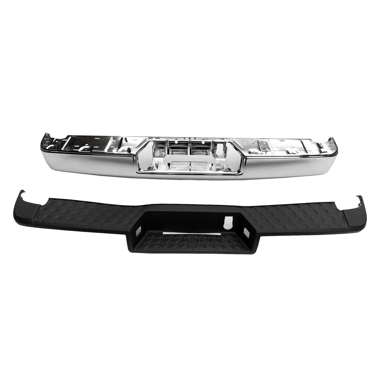 Replace® NI1103133 - Rear Step Bumper Assembly (Standard Line)