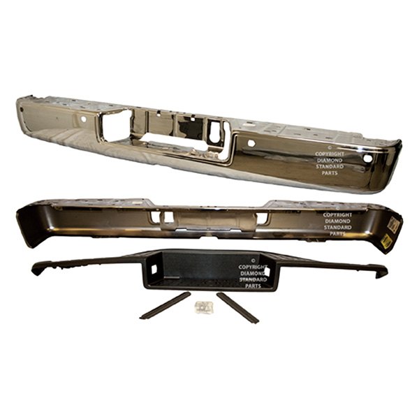 Replace® NI1103141DSC - Rear Step Bumper Assembly (Diamond Standard Line)