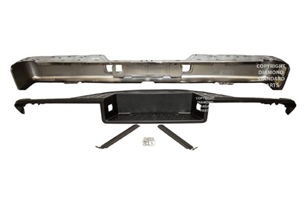 Replace® NI1103142DSC - Rear Step Bumper Assembly (Diamond Standard Line)