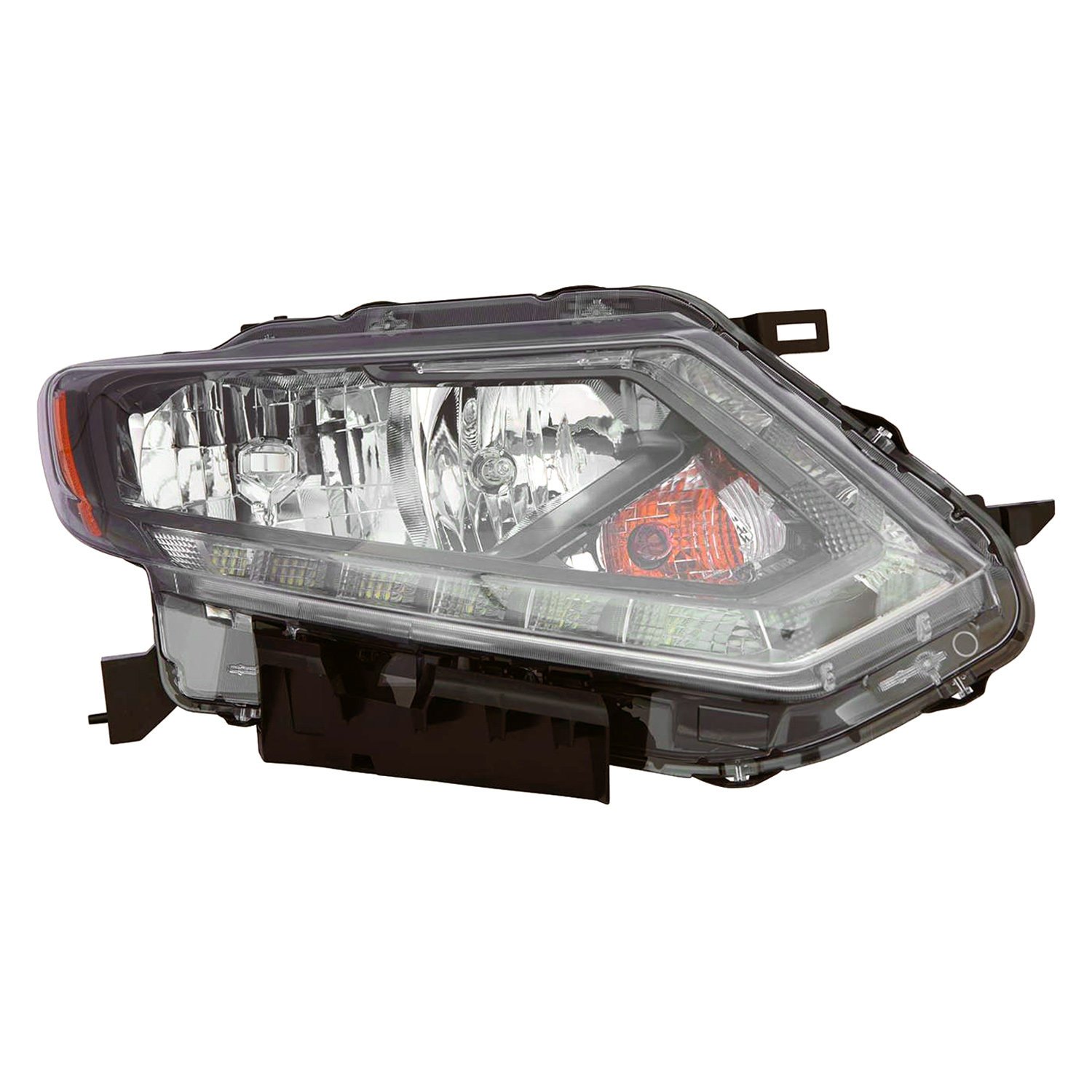Replace® NI2503226C - Passenger Side Replacement Headlight (CAPA Certified)