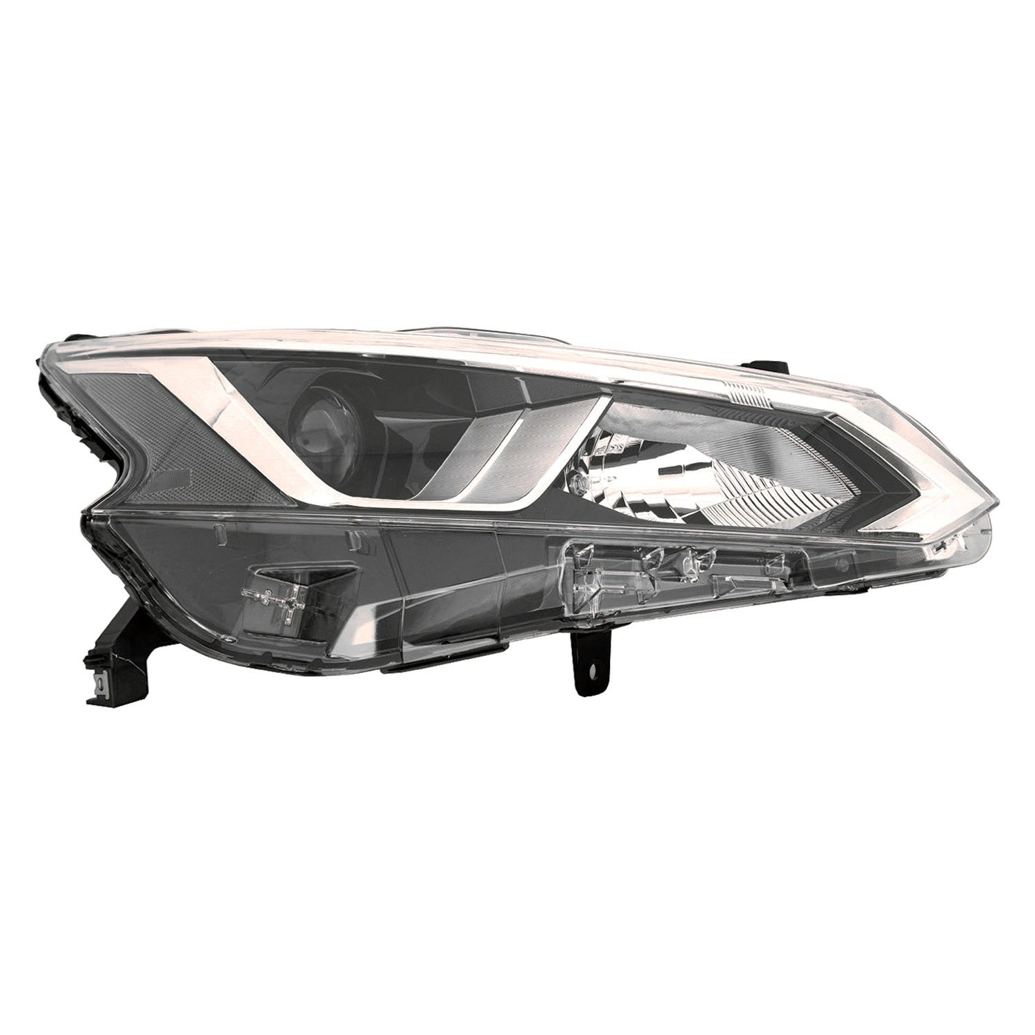 Replace® NI2503265C - Passenger Side Replacement Headlight (CAPA Certified)