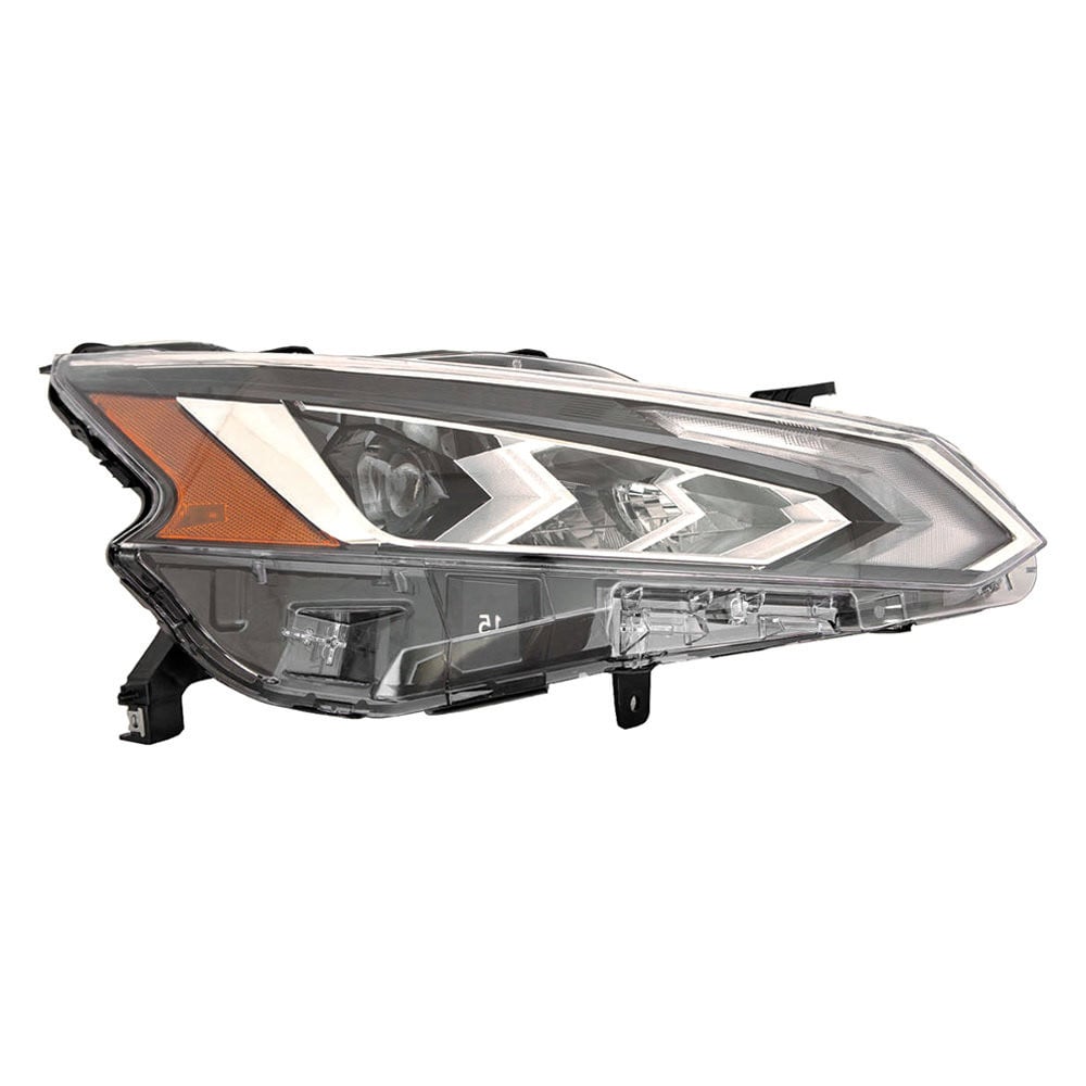 Replace® NI2503266C - Passenger Side Replacement Headlight (CAPA Certified)