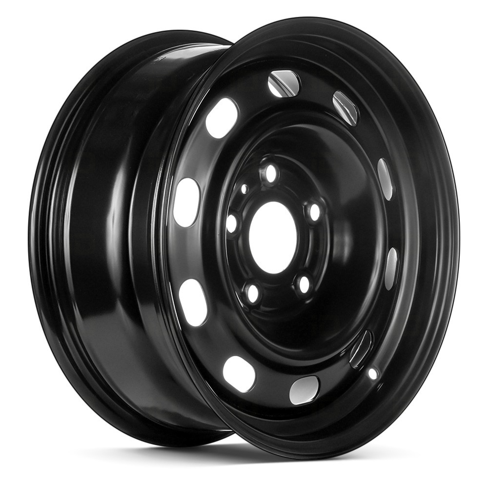 Replace® STLCJ069U45 - 10-Slot Black 17x7 Steel Factory Wheel ...