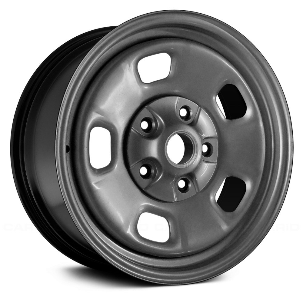 Replace® STLCL042U45 - 5-Slot Black 17x7 Steel Factory Wheel ...