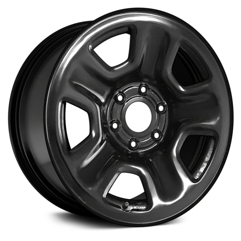 Replace® STLCN040U45 - 5-Spoke Black 18x7.5 Steel Factory Wheel ...