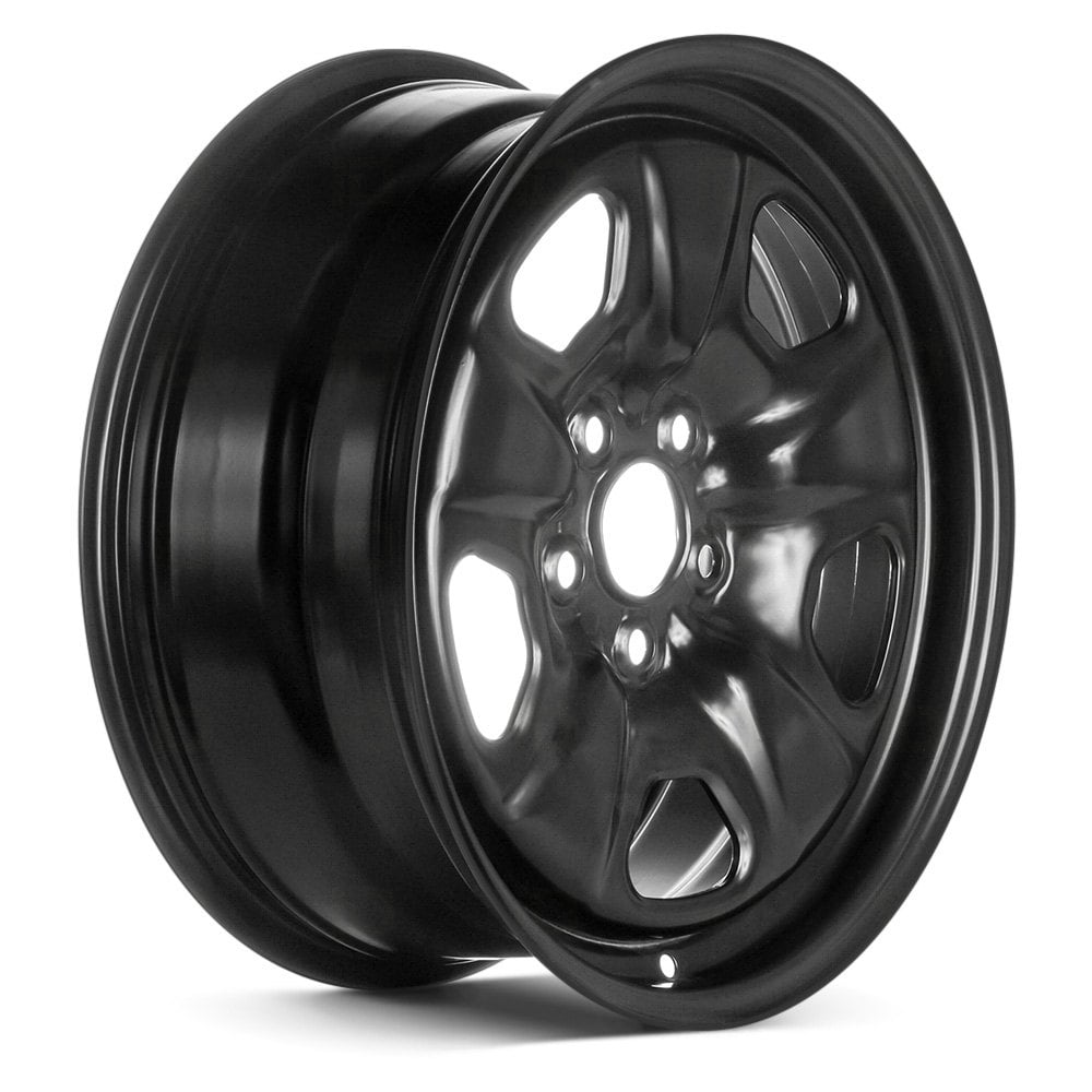 Replace® STLGM065U45 - 5-Slot Black 18x7.5 Steel Factory Wheel ...