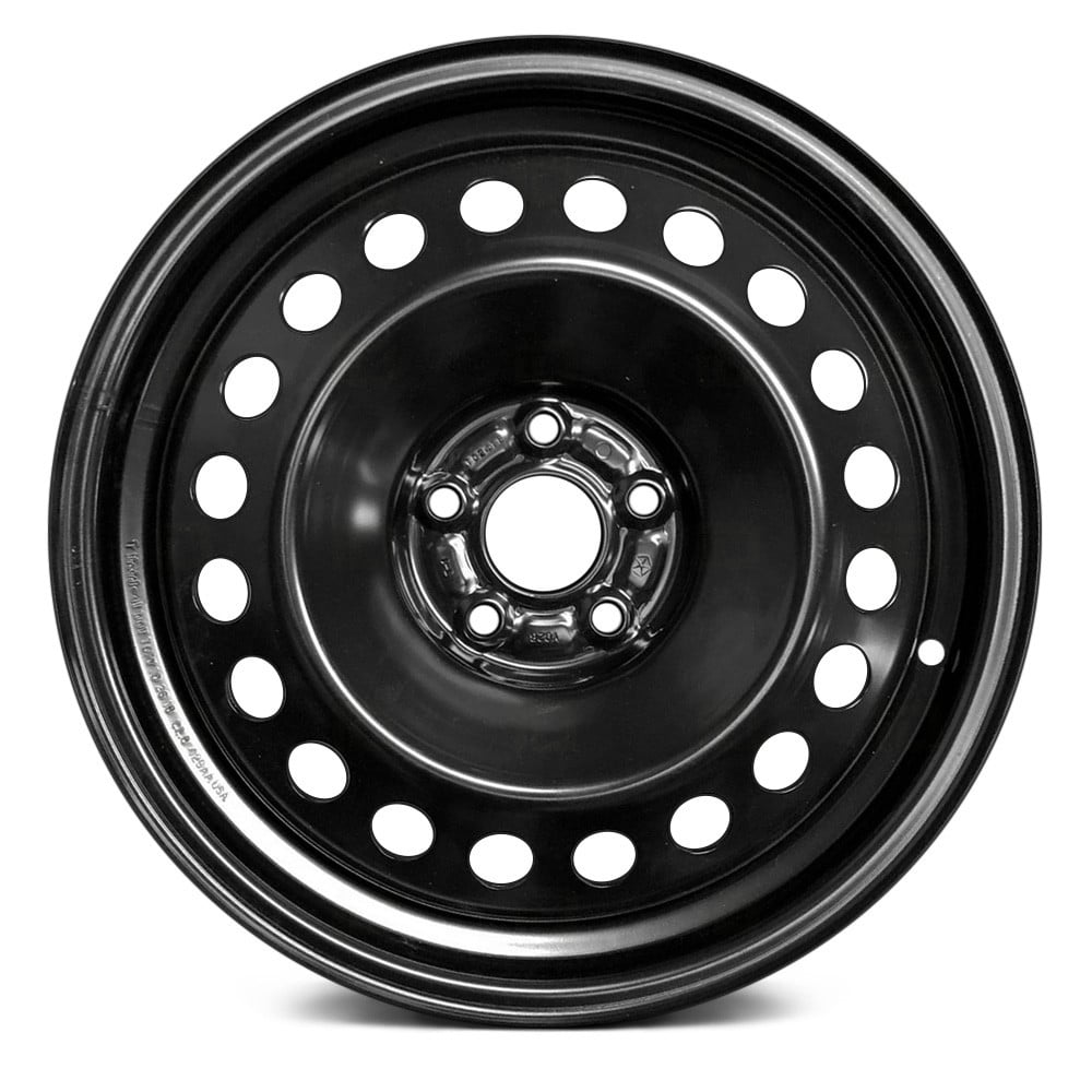 Replace® STLGR036U45 - 20-Hole Black 16x4 Steel Factory Wheel ...