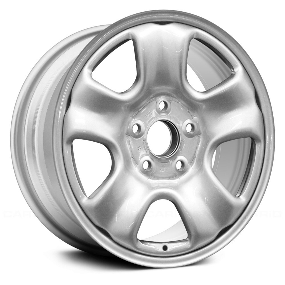 Replace® STLHS043U20 - 5-Spoke Silver 16x6.5 Steel Factory Wheel ...
