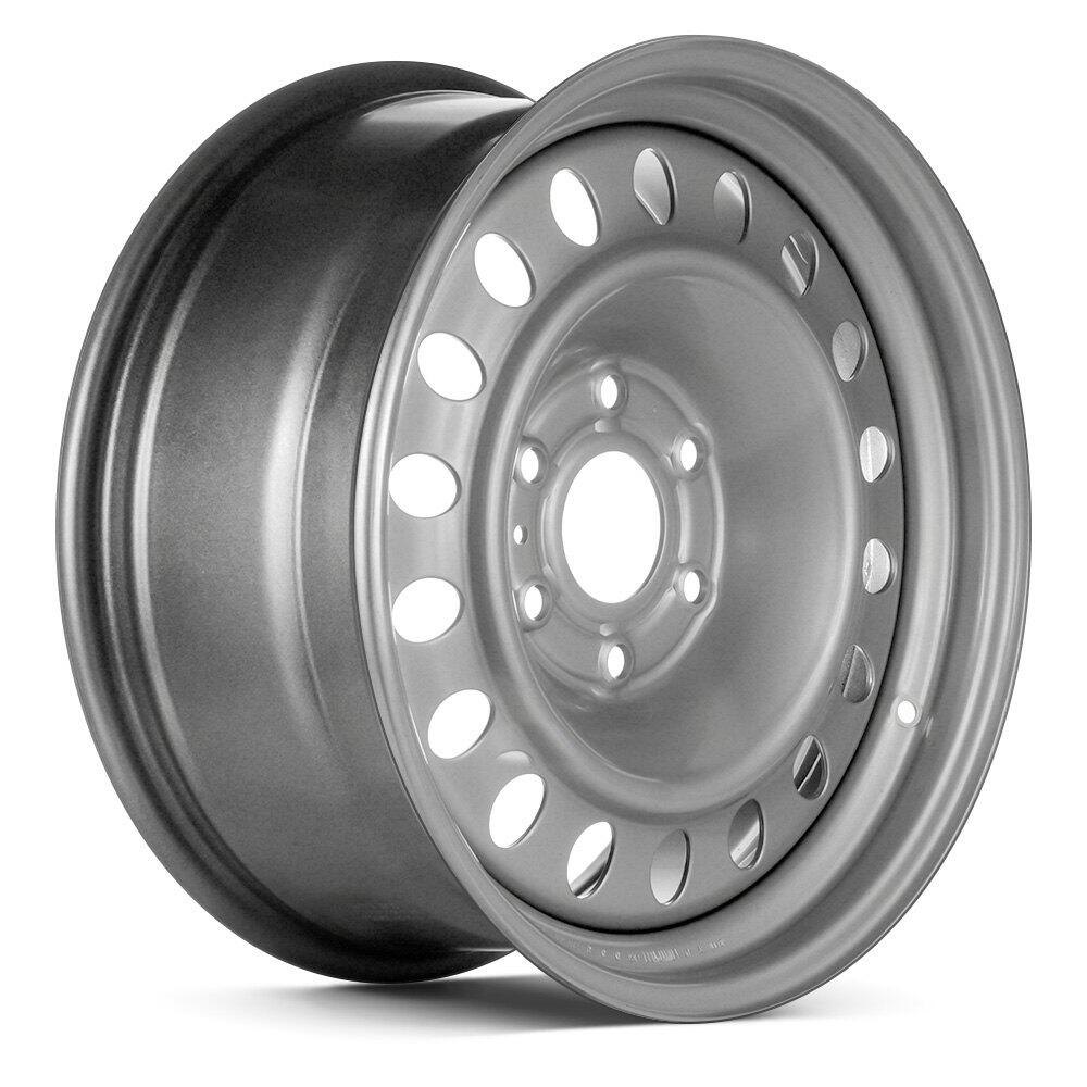 Replace® STLNL023U20 - 18-Hole Silver 18x8 Steel Factory Wheel ...