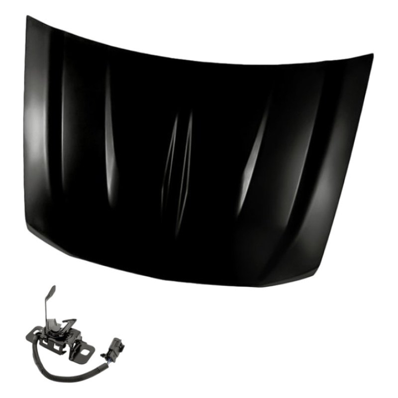 Replacement BNDL-202397 - 2-Piece (Hood Panel, Hood Latch) (Standard Line)