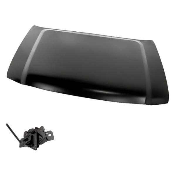 Replacement BNDL-202458 - 2-Piece (Hood Panel, Hood Latch) (Standard Line)