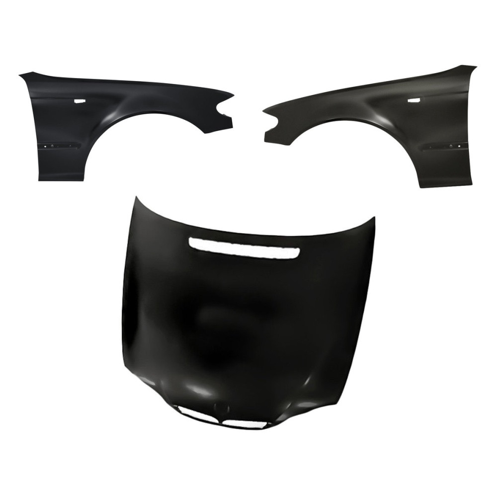Replacement BNDL-202872 - 3-Piece (Hood Panel, Front Driver and ...