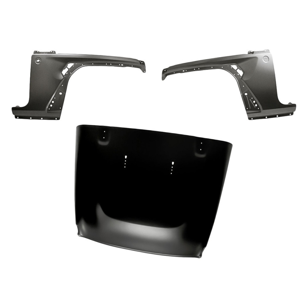 Replacement BNDL-203191 - 3-Piece (Hood Panel, Front Driver and ...