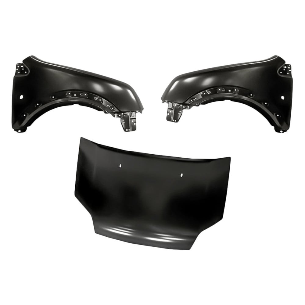 Replacement BNDL-203560 - 3-Piece (Hood Panel, Front Driver and ...