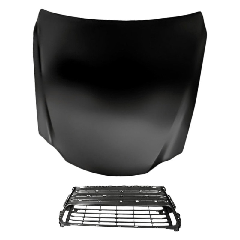 Replacement BNDL-209121 - 2-Piece (Hood Panel, Grille) (Standard Line)