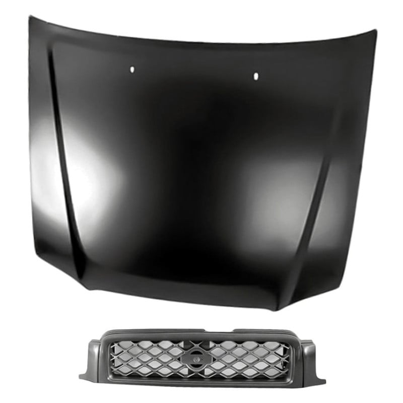 Replacement BNDL-210107 - 2-Piece (Hood Panel, Grille) (Standard Line)
