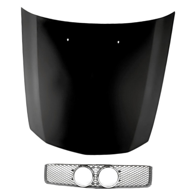Replacement BNDL-210127 - 2-Piece (Hood Panel, Grille) (Standard Line)