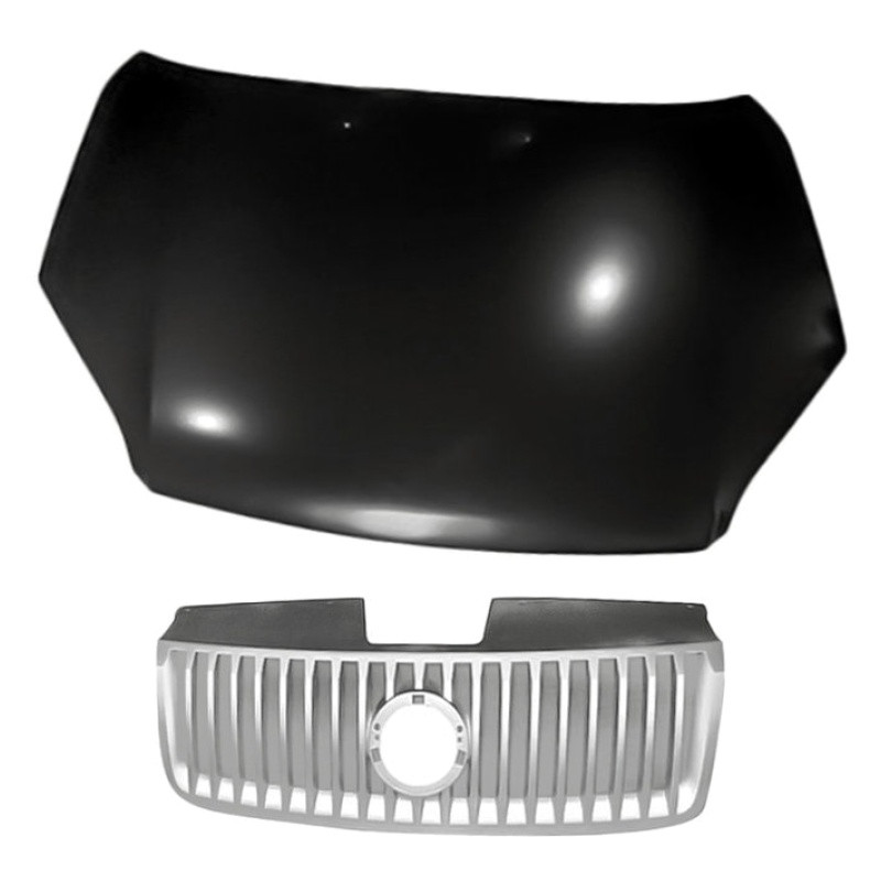 Replacement BNDL-210253 - 2-Piece (Hood Panel, Grille) (Standard Line)