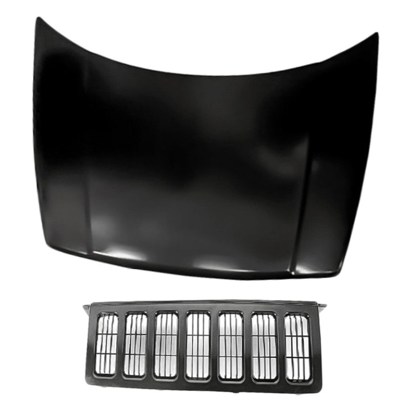 Replacement BNDL-210283 - 2-Piece (Hood Panel, Grille) (Standard Line)