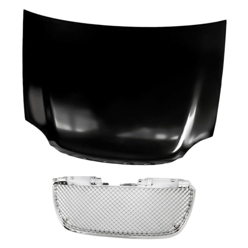 Replacement BNDL-210671 - 2-Piece (Hood Panel, Grille) (Standard Line)