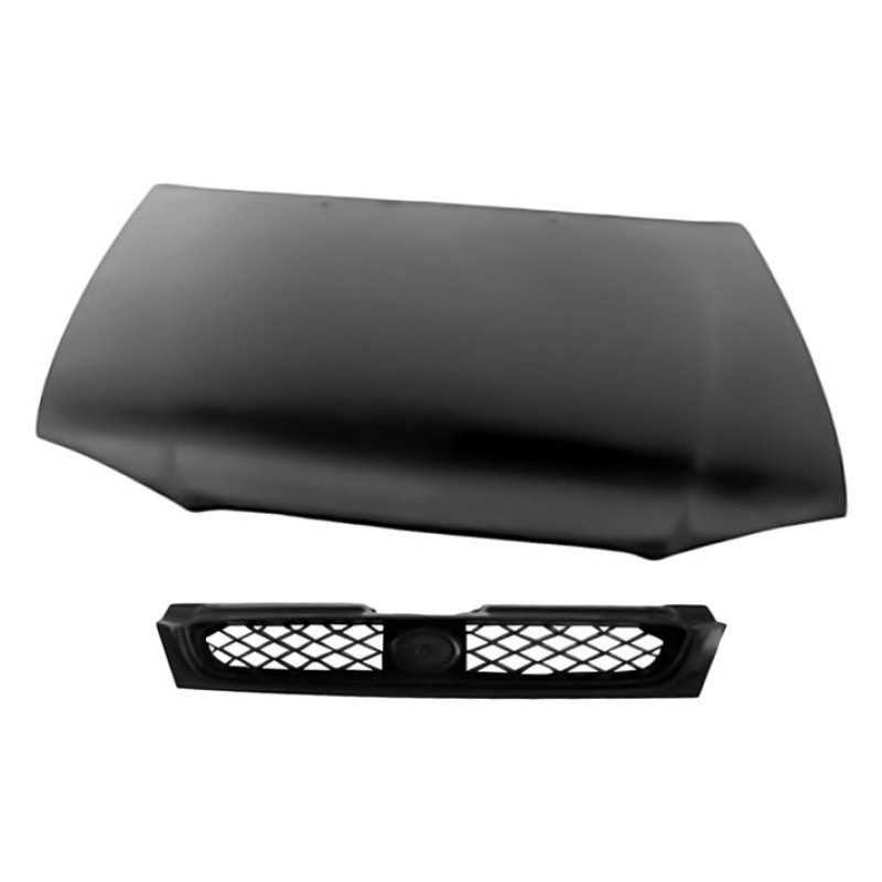 Replacement BNDL-211444 - 2-Piece (Hood Panel, Grille) (Standard Line)