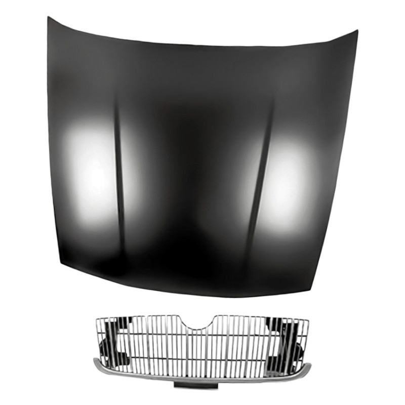 Replacement BNDL-211918 - 2-Piece (Hood Panel, Grille) (Standard Line)