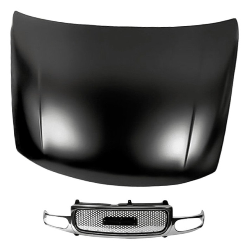 Replacement BNDL-211919 - 2-Piece (Hood Panel, Grille) (Standard Line)