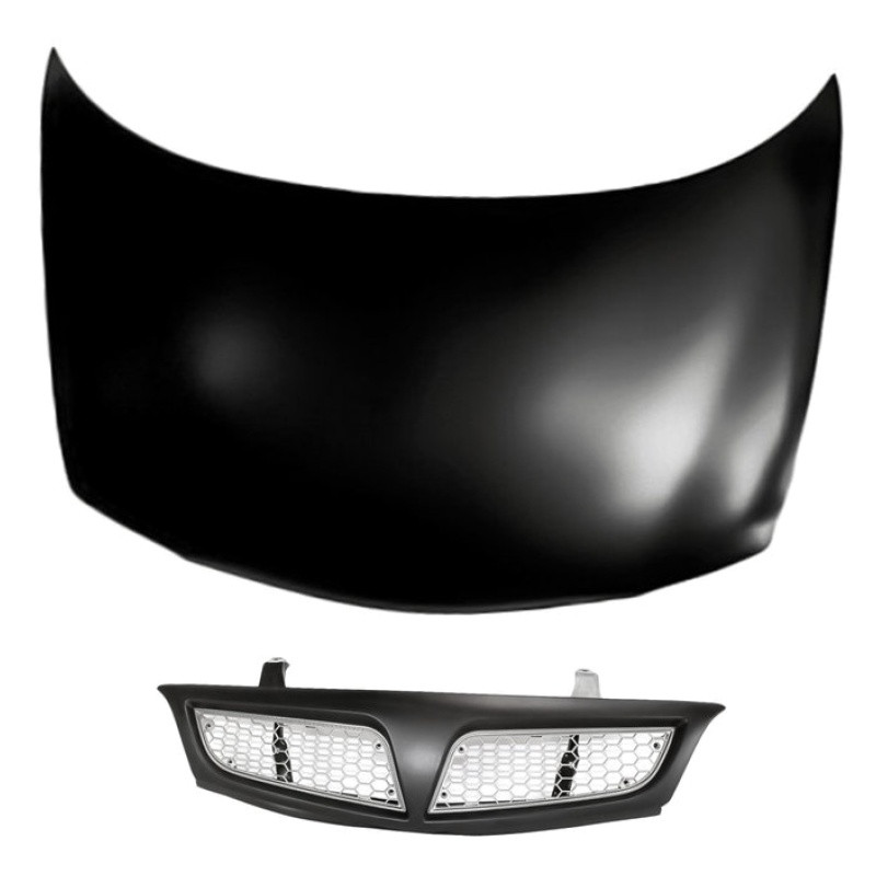 Replacement BNDL-211952 - 2-Piece (Hood Panel, Grille) (Standard Line)