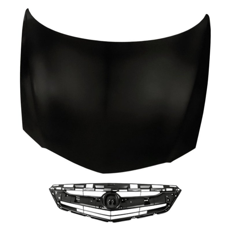 Replacement BNDL-212040 - 2-Piece (Hood Panel, Grille) (Standard Line)