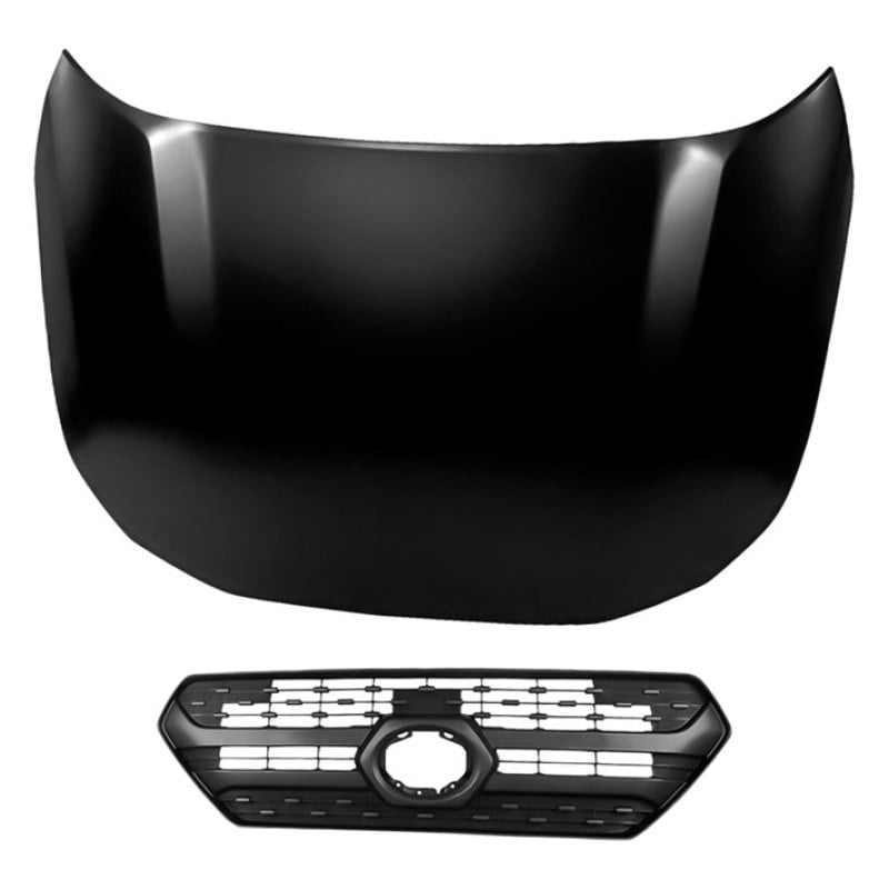 Replacement BNDL-212062 - 2-Piece (Hood Panel, Grille) (Standard Line)