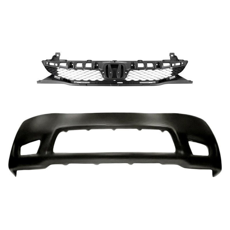 Replacement BNDL-220592 - 2-Piece (Front Bumper Cover, Grille ...
