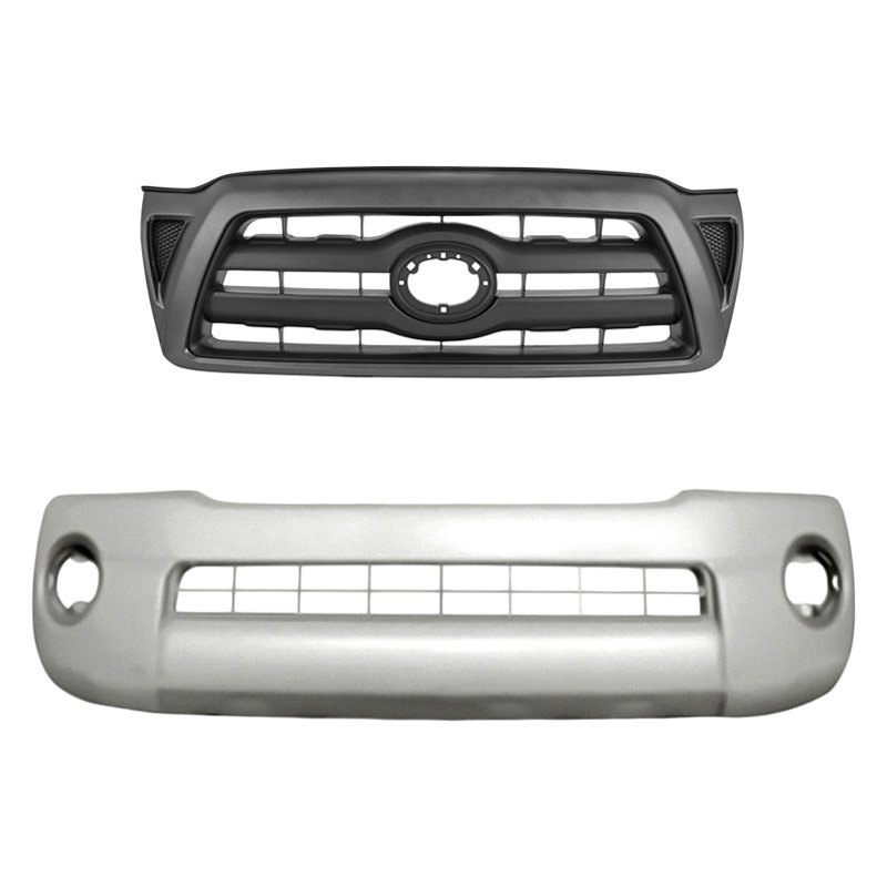 Replacement BNDL-220634 - 2-Piece (Front Bumper Cover, Grille ...