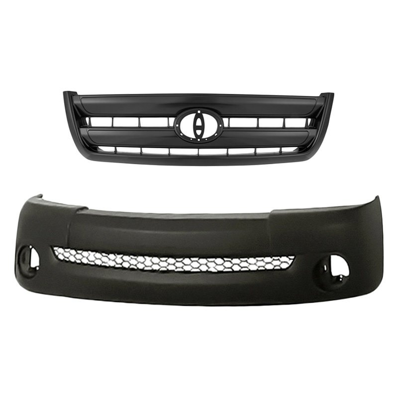 Replacement BNDL-220643 - 2-Piece (Front Bumper Cover, Grille ...