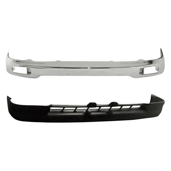 Replacement BNDL-221116 - 2-Piece (Front Bumper, Front Bumper Valance ...