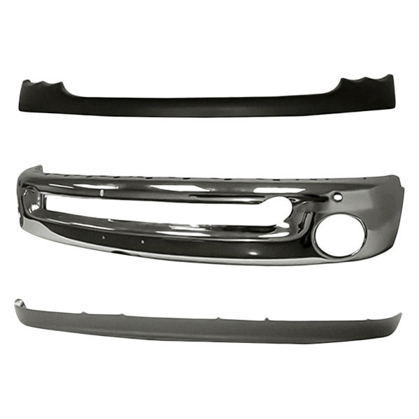 Replacement BNDL-221133 - 3-Piece (Front Bumper Face Bar, Front Upper ...