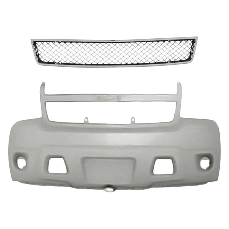 Replacement BNDL-221870 - 2-Piece (Front Bumper Cover, Lower Grille ...