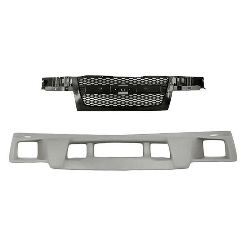Replacement BNDL-221893 - 2-Piece (Front Lower Bumper Cover, Grille ...