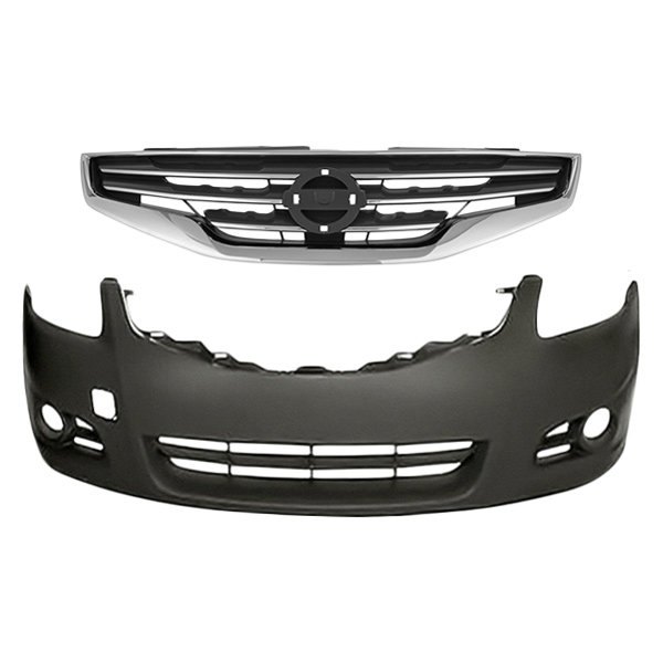 Replacement BNDL-222049 - 2-Piece (Front Bumper Cover, Grille ...