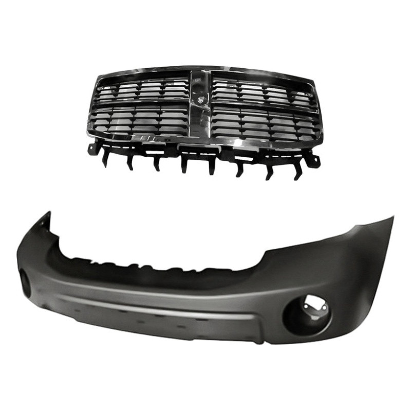 Replacement BNDL-234171 - 2-Piece (Front Bumper Cover, Grille ...