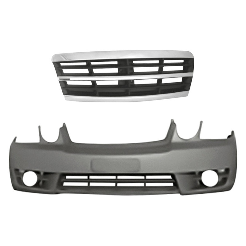 Replacement BNDL-234288 - 2-Piece (Front Bumper Cover, Grille ...