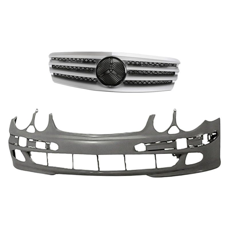 Replacement BNDL-234384 - 2-Piece (Front Bumper Cover, Grille ...