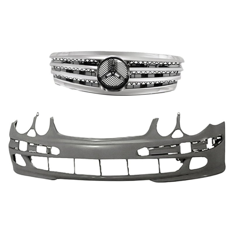 Replacement BNDL-234385 - 2-Piece (Front Bumper Cover, Grille ...